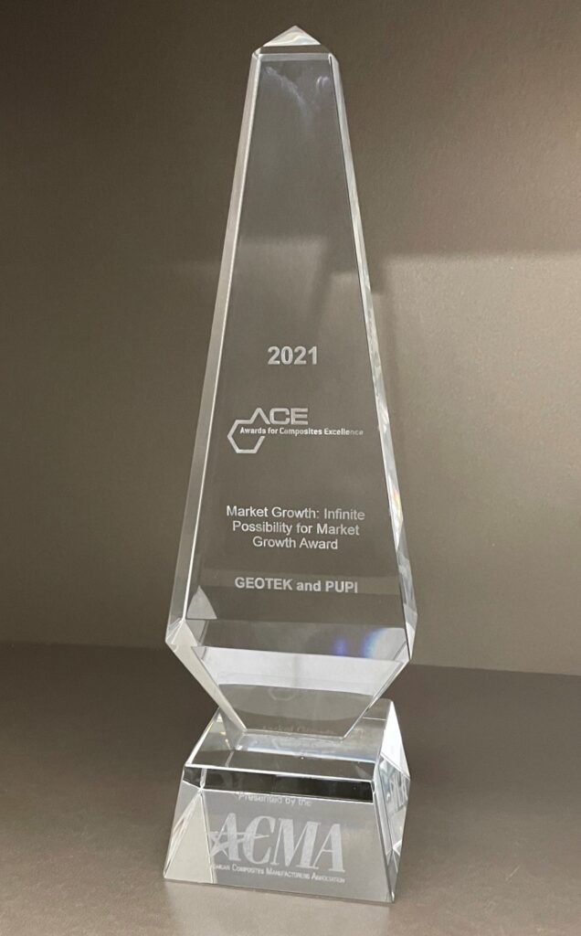 GEOTEK Receives ACE Award from Leading Composite Industry Organization ...